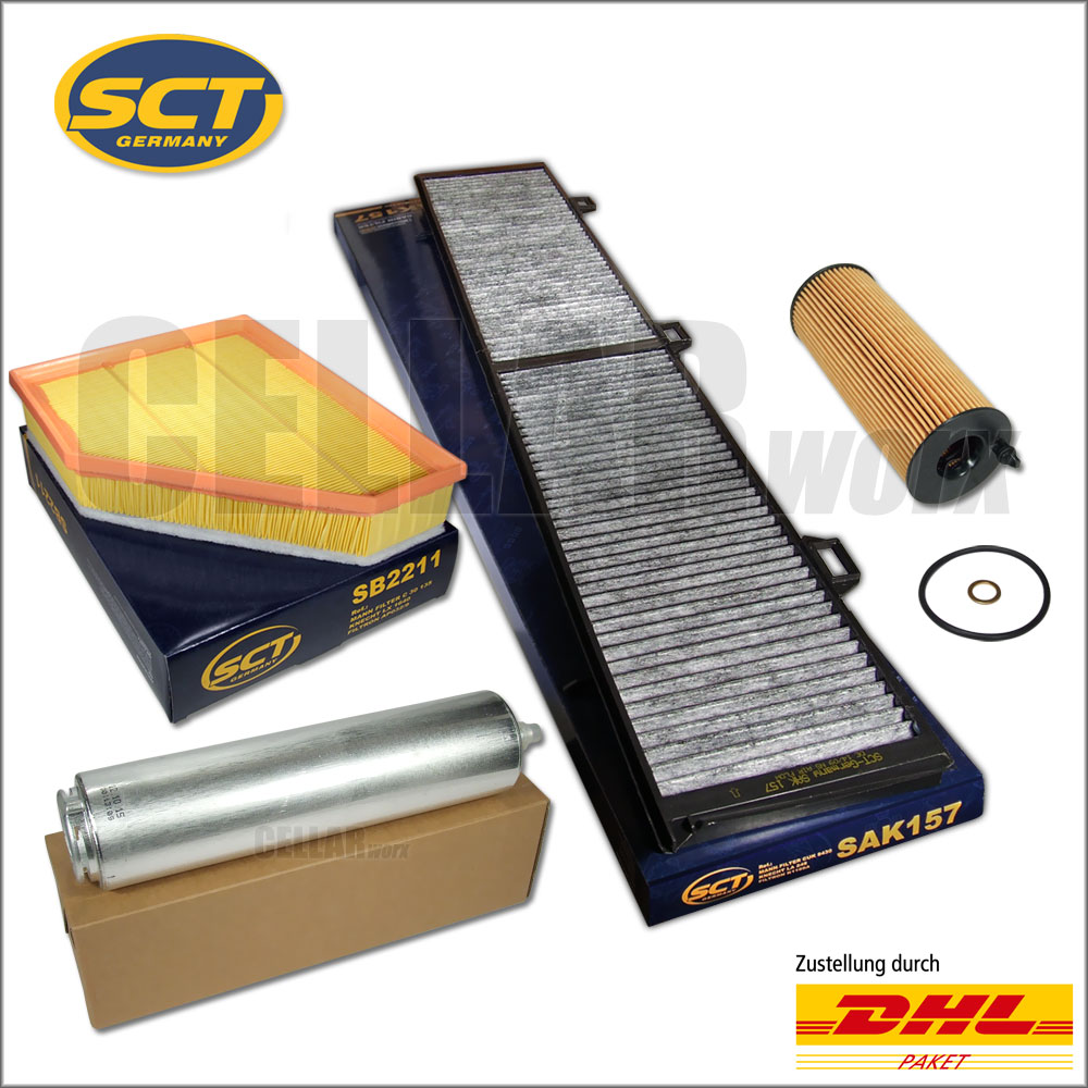 Inspection Packet Filter Kit BMW 1er | 116d 118d 120d 123d | e81 e82 ...